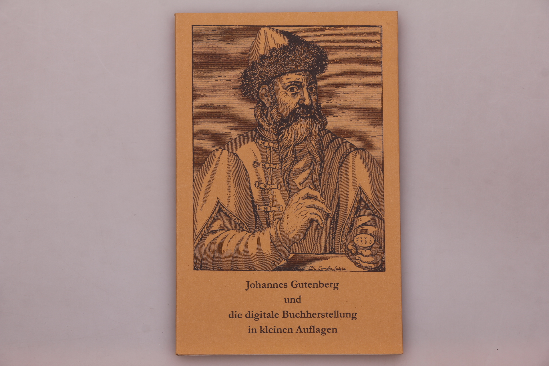 Johannes Gutenberg und die digitale Buchherstellung in kleinen Auflagen ...